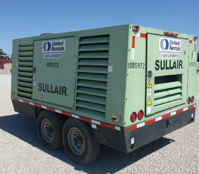 2008 SULLAIR 900 CFM TA Air Compressor